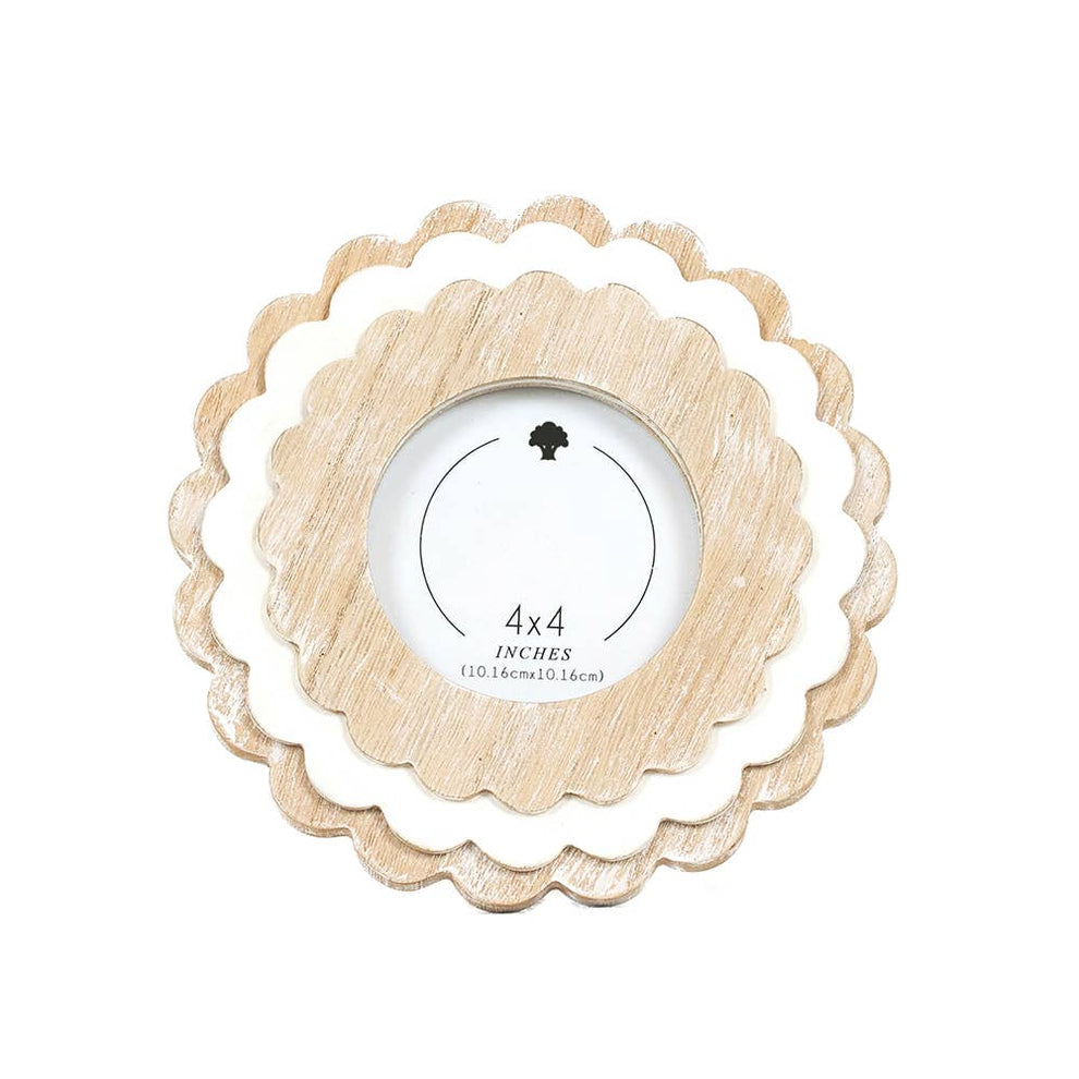 Neutral 4X4 Round Frame – Lo & Gussie's